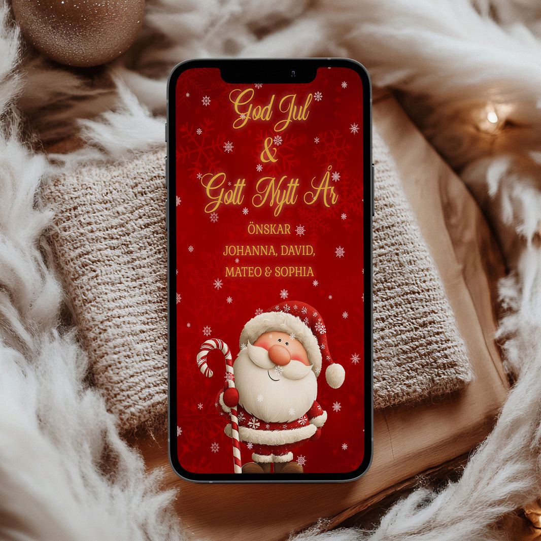 Digitala Julkort – Personliga Julhälsningar via SMS | Adorabelle